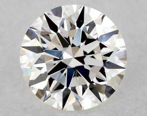 14K White Gold Pavé Halo and Shank Diamond Engagement Ring (Round Center)