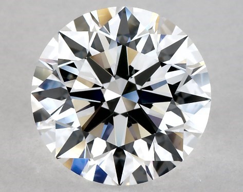 Platinum Flat Edged Diamond Solitaire Engagement Ring