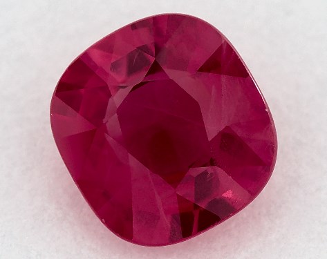 1.08 Carat Cushion Natural Ruby-83285