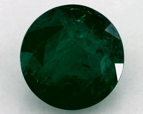 2.53 Carat Round Natural Green Emerald-83467