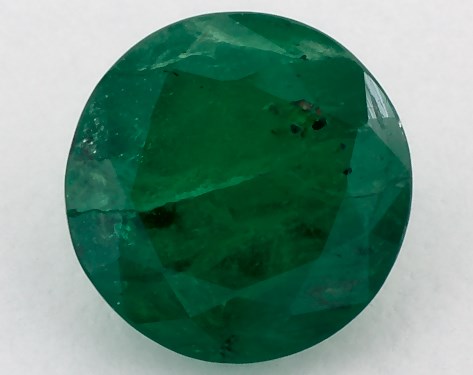 1.68 Carat Round Natural Green Emerald-83491