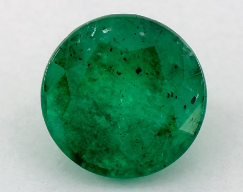 1.05 Carat Round Natural Green Emerald-92696