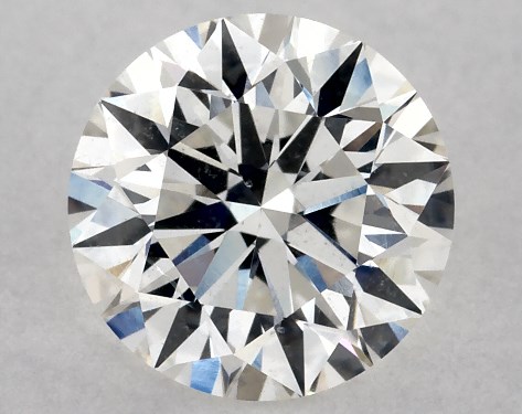 GIA 1.39 Carat G-SI2 Excellent Cut Round Diamond Channel Set Princess ...