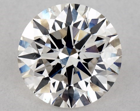 GIA 1.52 Carat I-SI2 Excellent Cut Round Diamond Cross Over Trellis ...