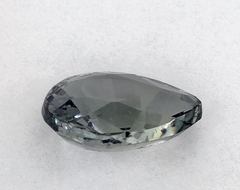 1.00 Carat Pear Natural Green Sapphire-99276