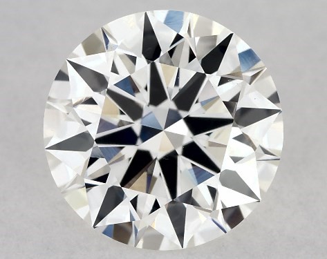 GIA 1.02 Carat H-VS2 True Hearts TM Cut Round Diamond-22521385