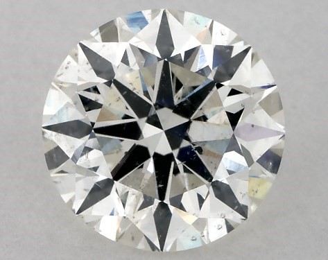 14K White Gold Twin Pavé Cross Over Diamond Engagement Ring