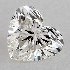 0.60 Carat heart diamond