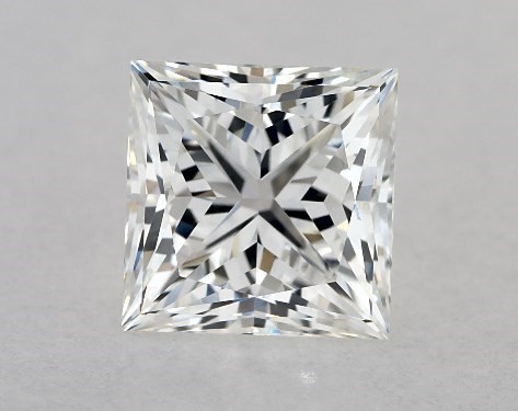 GIA 1.04 Carat H-VS2 Princess Cut Diamond-23645299