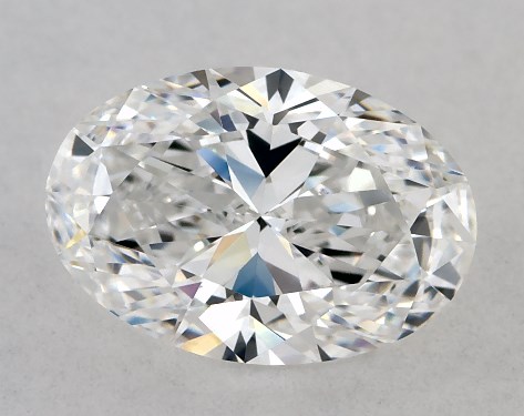 GIA 1.23 Carat E-IF Ideal Cut Oval Diamond 2mm Comfort Fit Solitaire ...