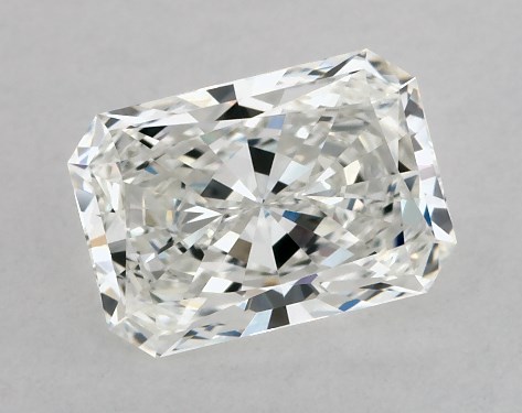 GIA 0.92 Carat H-IF Ideal Cut Radiant Diamond-24044329