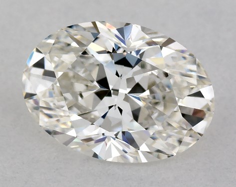 GIA 1.01 Carat H-IF Very Good Cut Oval Diamond Presentation Solitaire ...