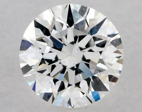 GIA 1.30 Carat E-VS2 Very Good Cut Round Diamond Three Stone Pear ...