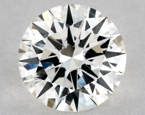 GIA 1.69 Carat I-SI1 Excellent Cut Round Diamond Two Tier Halo ...