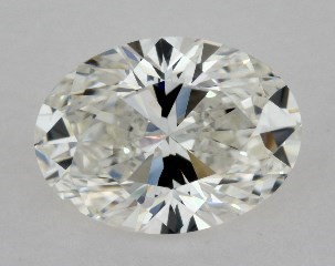 0.80 Carat Oval Cut Halo Engagement Ring in 14K White Gold - 1714023