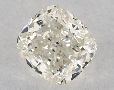 14K Rose Gold Cushion Outline Pavé Engagement Ring