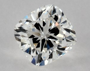 1.06 Carat Cushion Cut Pave Engagement Ring in Platinum - 1721130