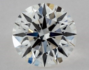 0.70 Carat Round Cut Three Stone Engagement Ring in 18K Yellow Gold ...