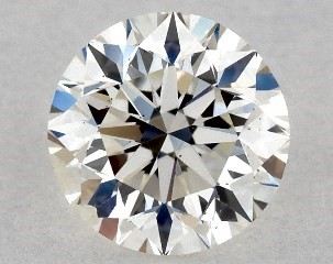 0.30 Carat Round Cut Pave Engagement Ring in 18K Yellow Gold - 1872495