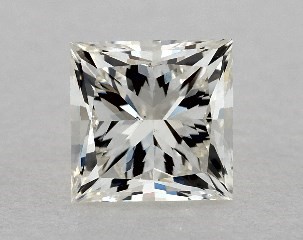 Princess Cut Loose Diamonds Magnified in 360°