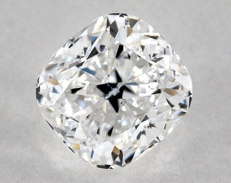 Platinum Flat Edged Diamond Solitaire Engagement Ring