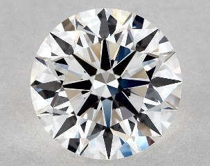 0.80 Carat Round Cut Halo Engagement Ring in 14K White Gold - 1934040