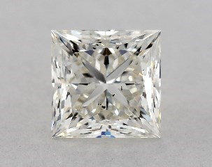 Princess Cut Loose Diamonds Magnified in 360°