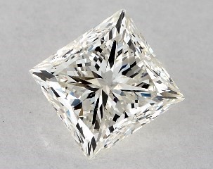Princess Cut Loose Diamonds Magnified in 360°