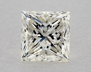 Princess Cut Loose Diamonds Magnified in 360°