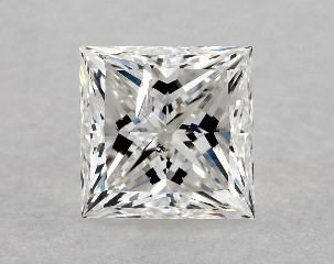 Princess Cut Loose Diamonds Magnified in 360°