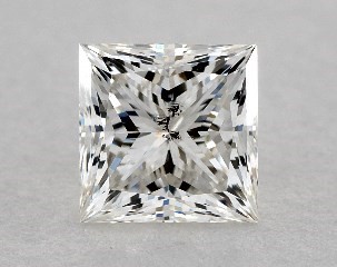 Princess Cut Loose Diamonds Magnified in 360°