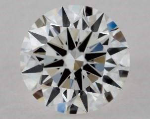 0.60 Carat Round Cut Pave Engagement Ring in 14K White Gold - 1717407