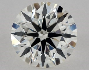 0.80 Carat Round Cut Pave Engagement Ring in Platinum - 1711515