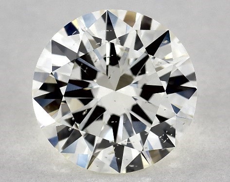 14K Yellow Gold Bezel Set Round Shaped Diamond Solitaire Ring