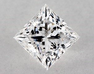 Princess Cut Loose Diamonds Magnified in 360°